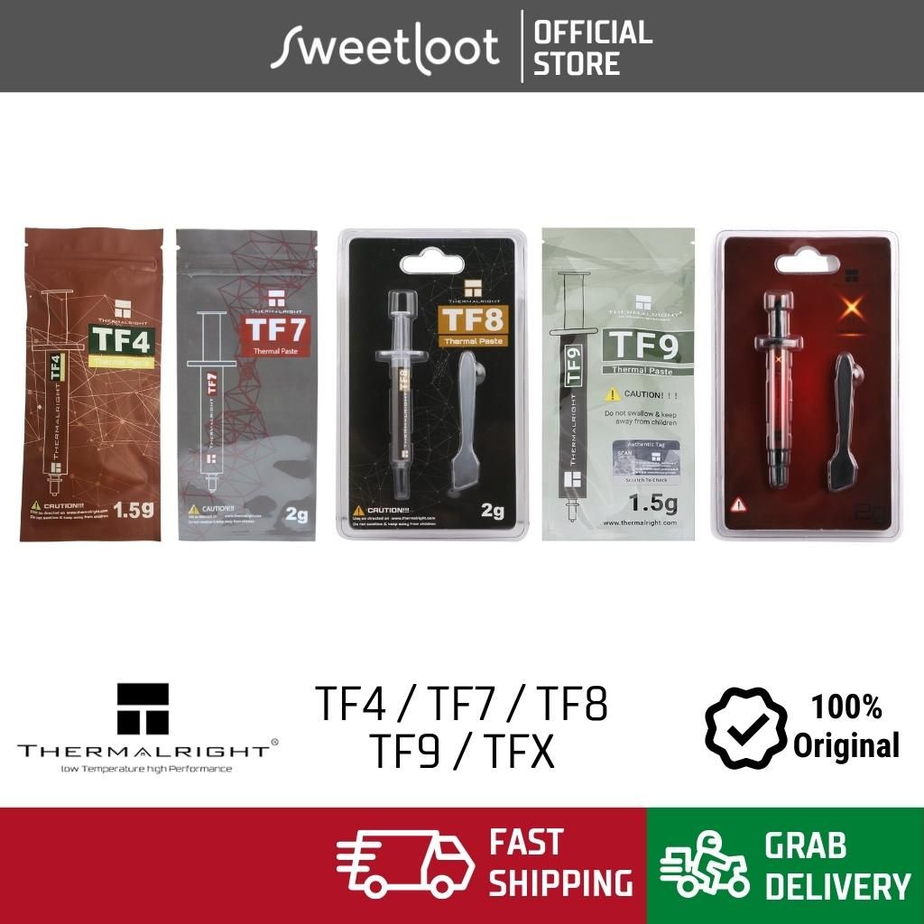 Thermalright TF4 / TF7 / TF8 / TF9 / TFX 1.5g / 2g Premium High Performance Thermal Paste Grease ...