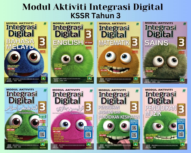 SASBADI - Modul Aktiviti INTEGRASI DIGITAL Tahun 3 KSSR | Shopee Malaysia