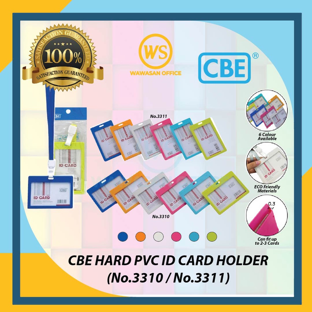 CBE ID Card Holder / Card Case / Card Holder / ID Holder / Name Tag ...