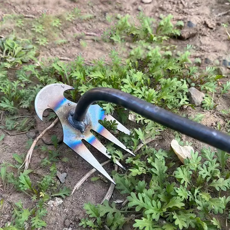 New Weeding Artifact Manganese Steel Garden Weeder Grass Rooting Loose ...