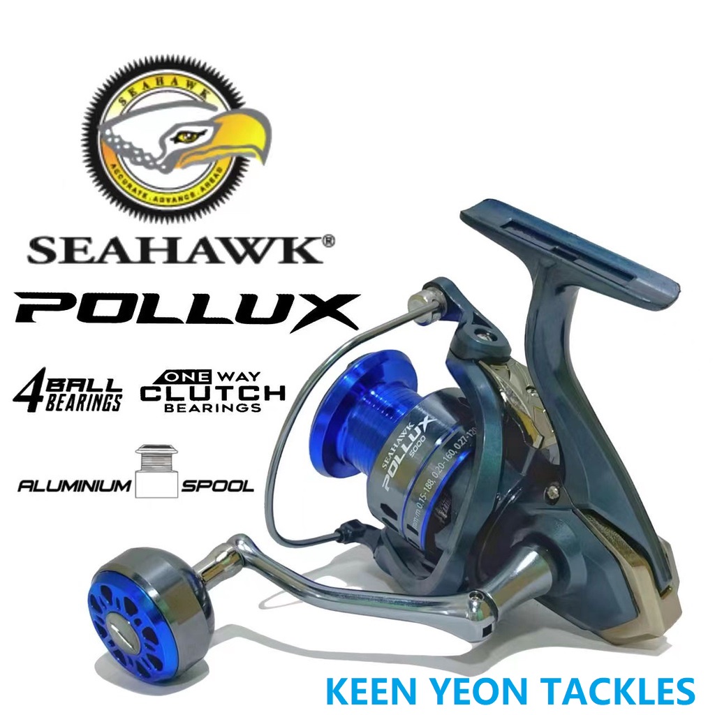 SEAHAWK POLLUX FISHING REEL (SPINNING) | Shopee Malaysia
