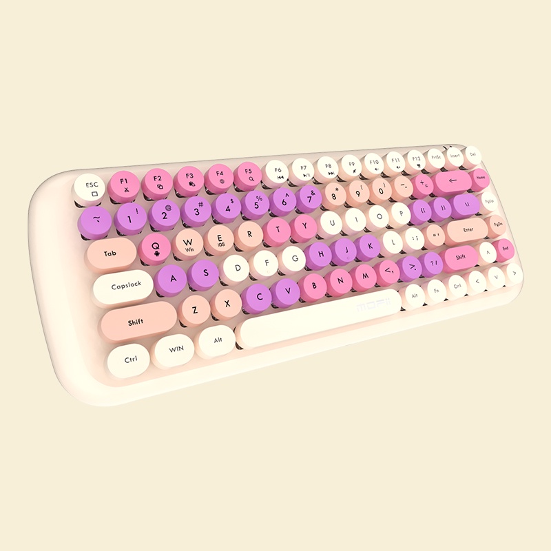MOFII Candy BT Keyboard Bluetooth PC Laptop Office Table Typo Clicky ...