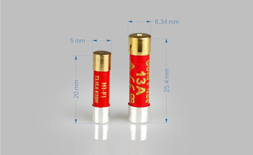 1pcs Aucharm HiFi Fever Grade Single Crystal Sterling Silver Nano Fuse ...