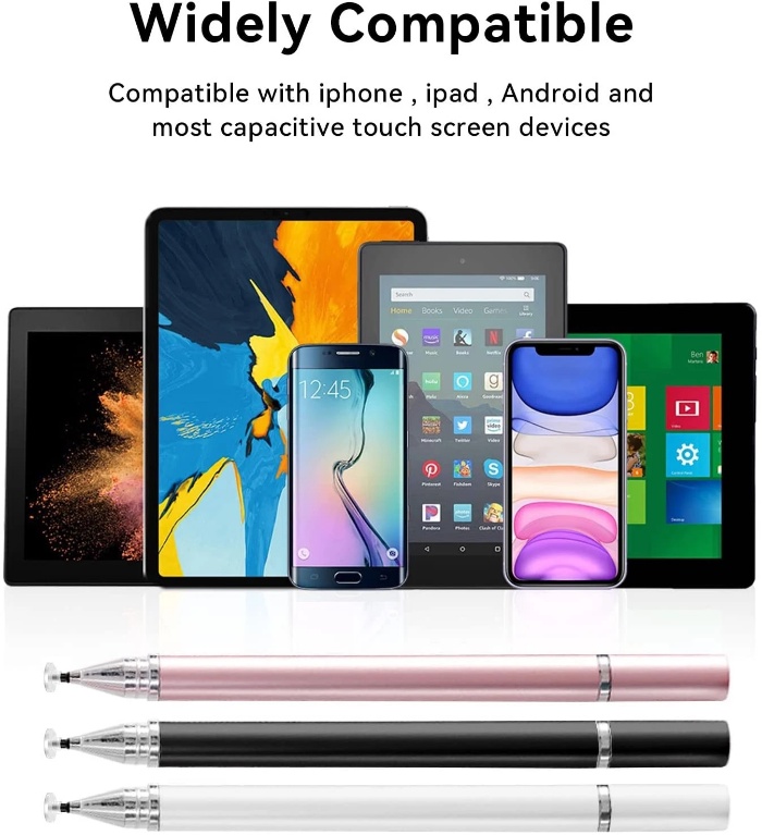 2 In 1 Mobile Phone Tablet Touch Pen Computer Capacitive Drawing Screen ...