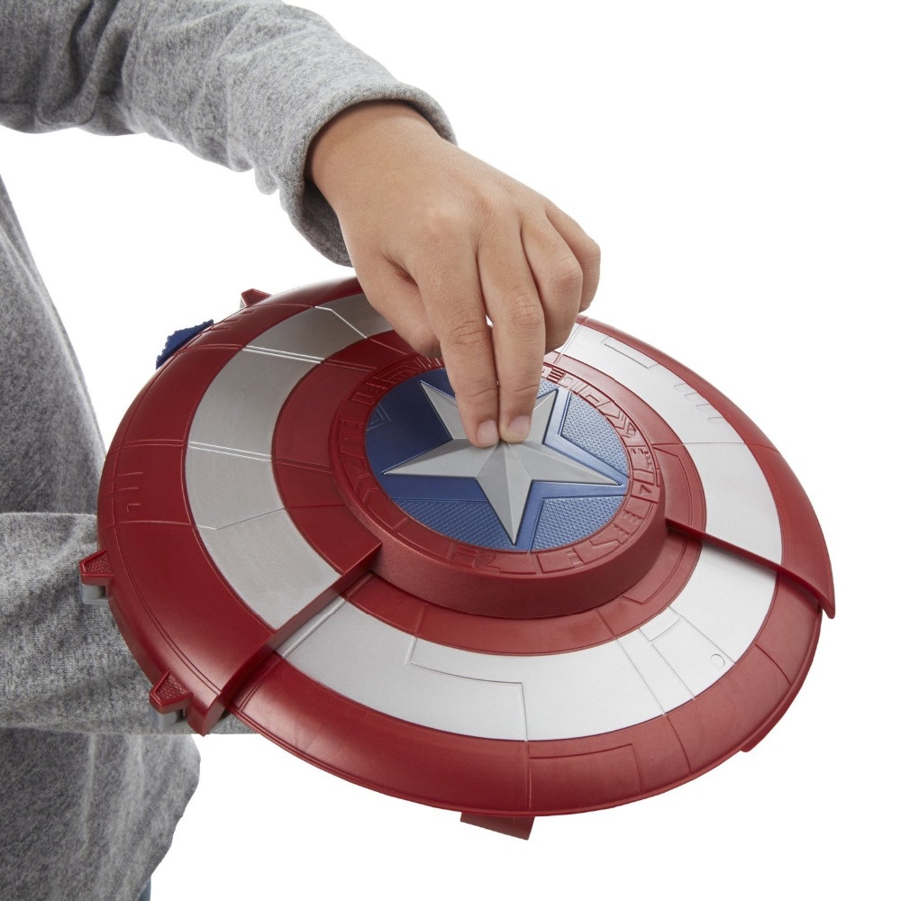 Captain America Shield Launcher Toy Soft Bullet Hidden Launchers ...