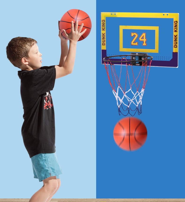 Kindergarten Kids PVC Rubber Ball Orange Basketball Toy Football Toy ...