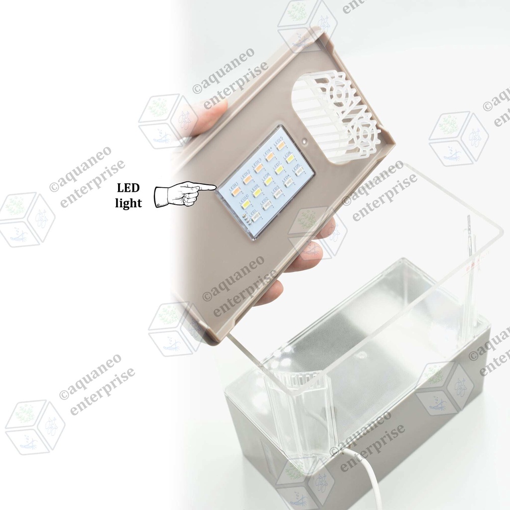 Up Aqua M18 Fashion Tank Plastic Aquarium Set | small mini aquarium ...