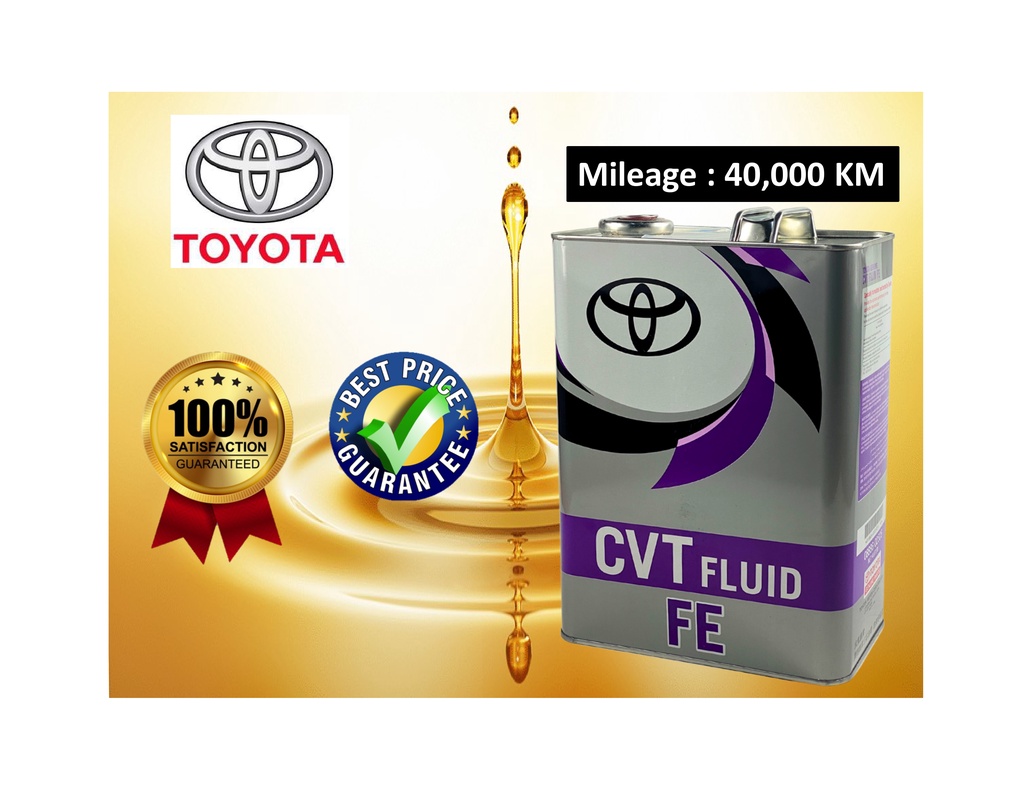 Toyota ATF CVT FE - 4L Auto Transmission Fluid ATF Gear Oil 4Liter ...