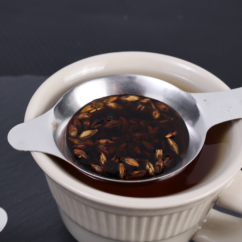 Stainless Steel Binaural Tea Filter Dense Mesh Coffee Dregs Strainer ...