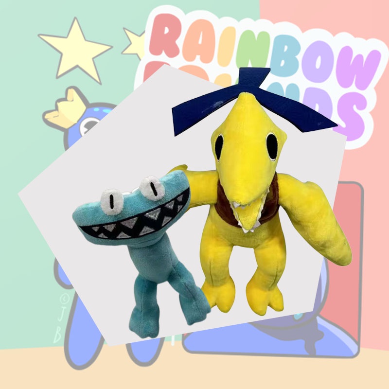 Rainbow Friends Plushie Toy Perfect For Kids' Room Decor, Available ...