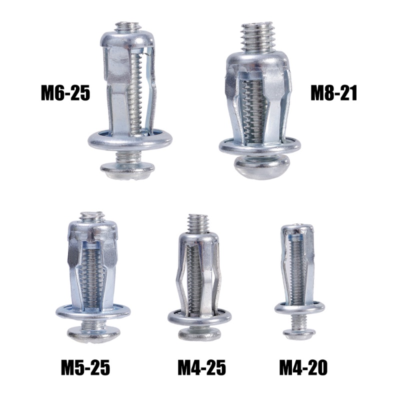 M4 M5 M6 M8 Jack Nuts / Car Metal Screw Petal Nuts / Exquisite Iron ...