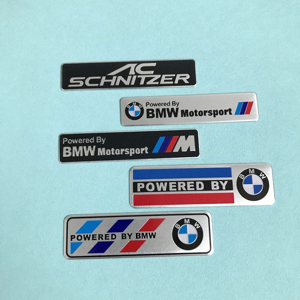 BMW Metal Car Body Nameplate Sticker Auto Rear Emblem Badge Trunk ...
