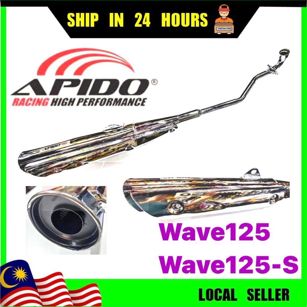 apido exhaust wave125 / wave125s cutting standard big bore wave 125 s ...