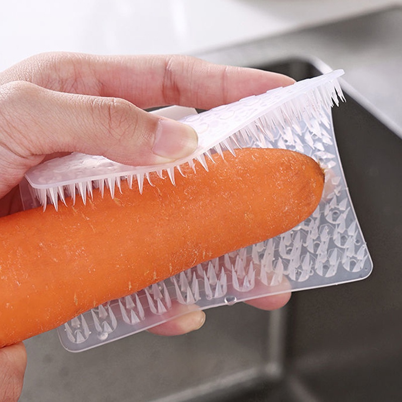 Fruit Vegetable Cleaning Brush Potato Carrot Brushes Filter Gap Washing ...