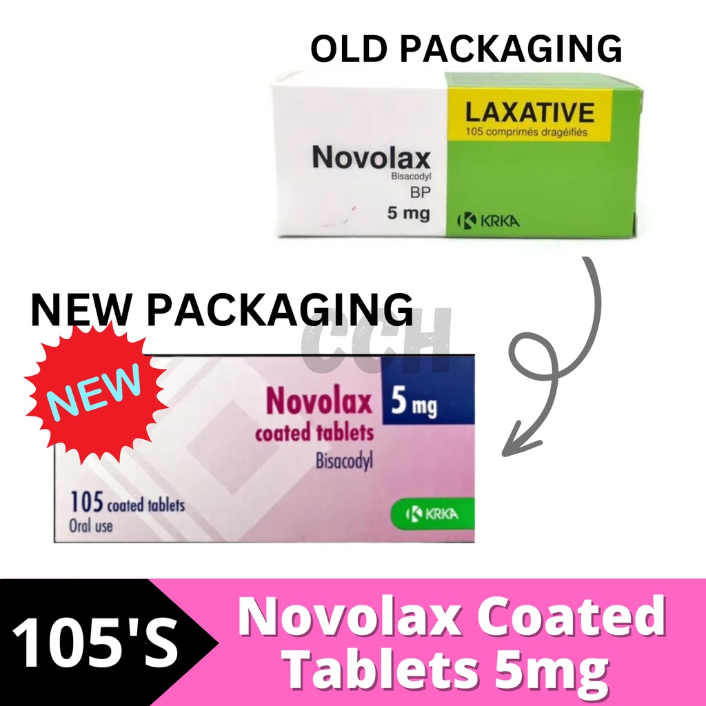 Novolax Laxative Tablets (5mg) 105's | Shopee Malaysia