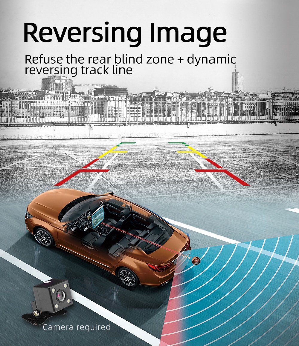 EVEAN 4GRam+32G Android 12 Rotate Vertical Screen WIFI Car Radio Stereo ...