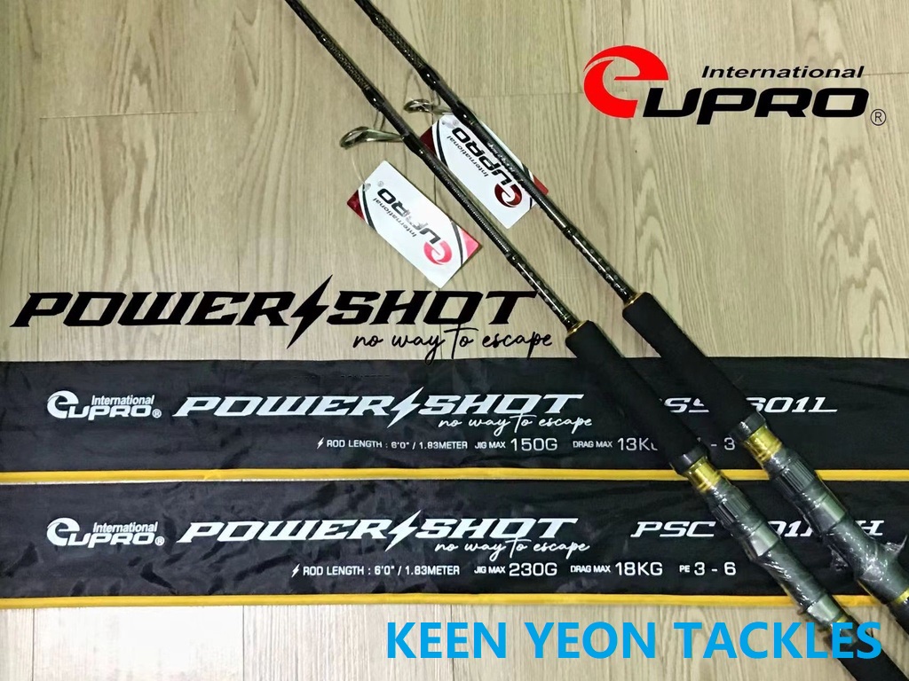EUPRO POWER SHOT JIGGING FISHING ROD | Shopee Malaysia