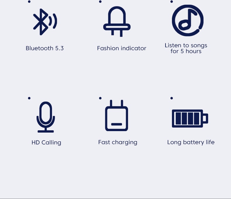 Wireless Headphones Clip-on Painless Single Ear Bluetooth 5.3 Headsets ...