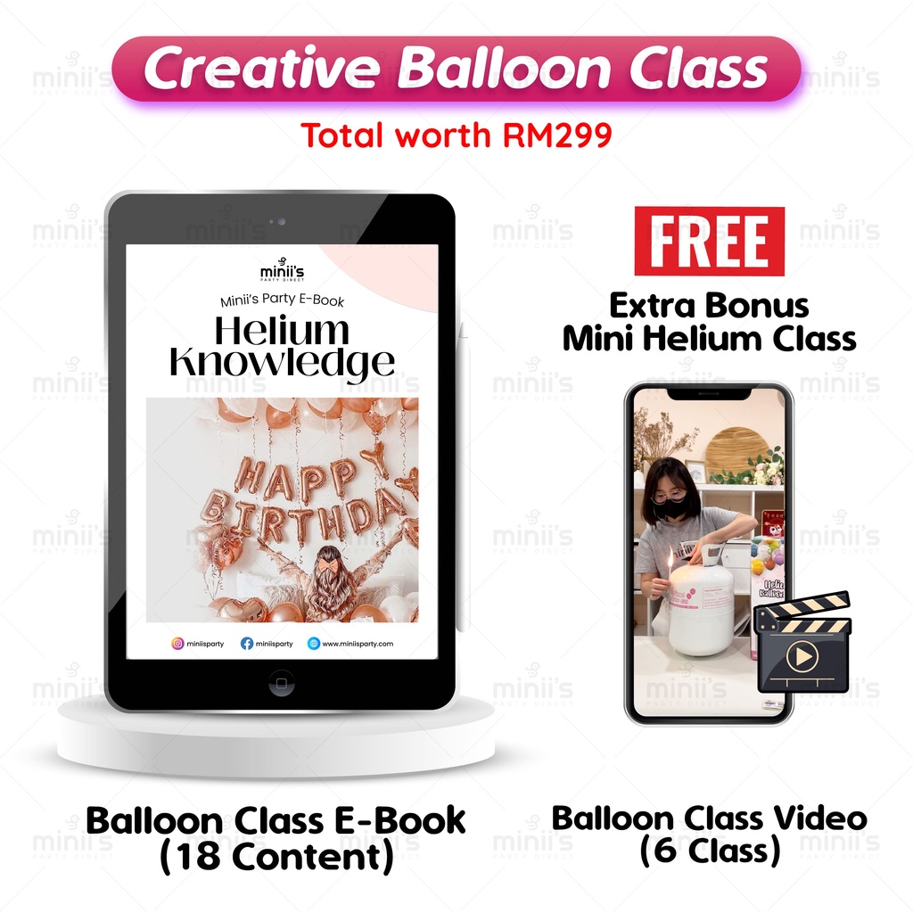 MINIIS PARTY Disposable Helium Gas Belon Gas Balloon Gas Helium Balloon ...
