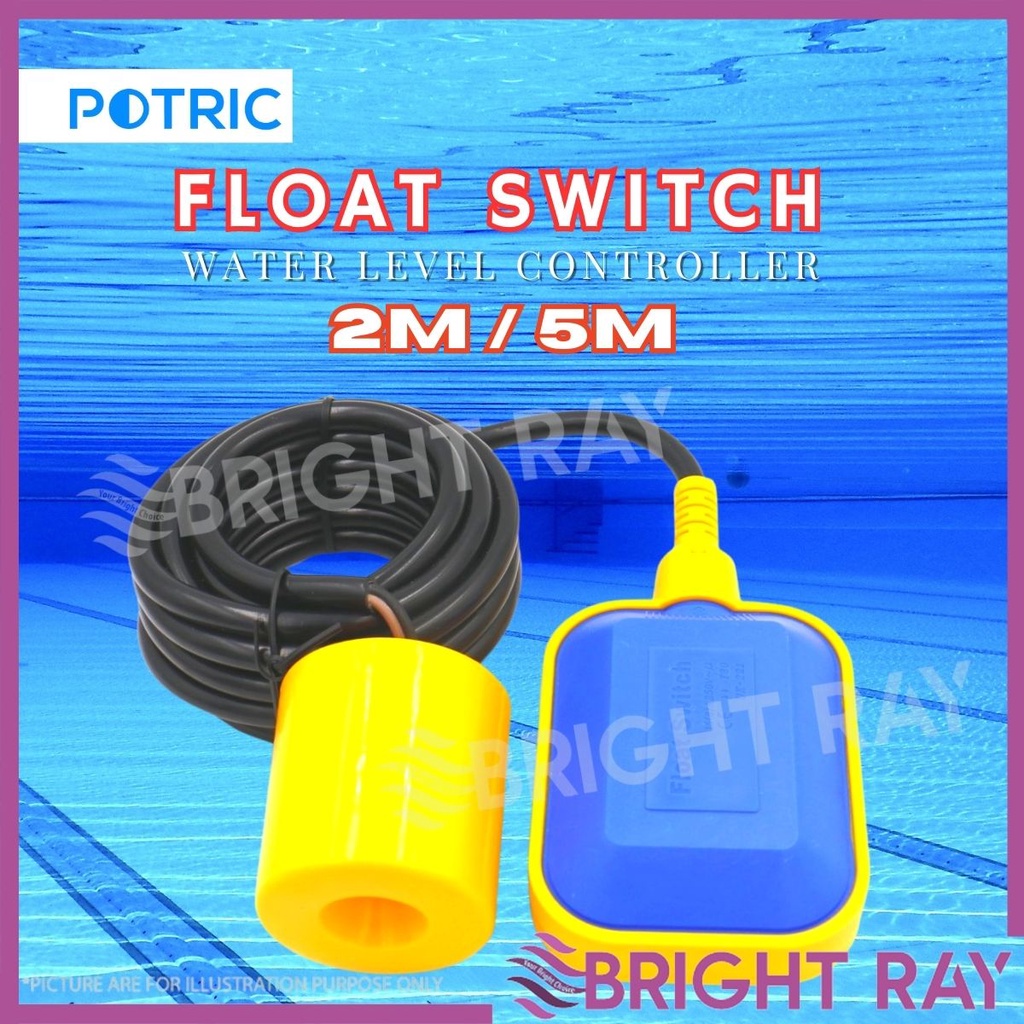 2M / 5M Float Switch With Wire Water Tank Level Controller Limit Float Switch Water Level Sensor ...