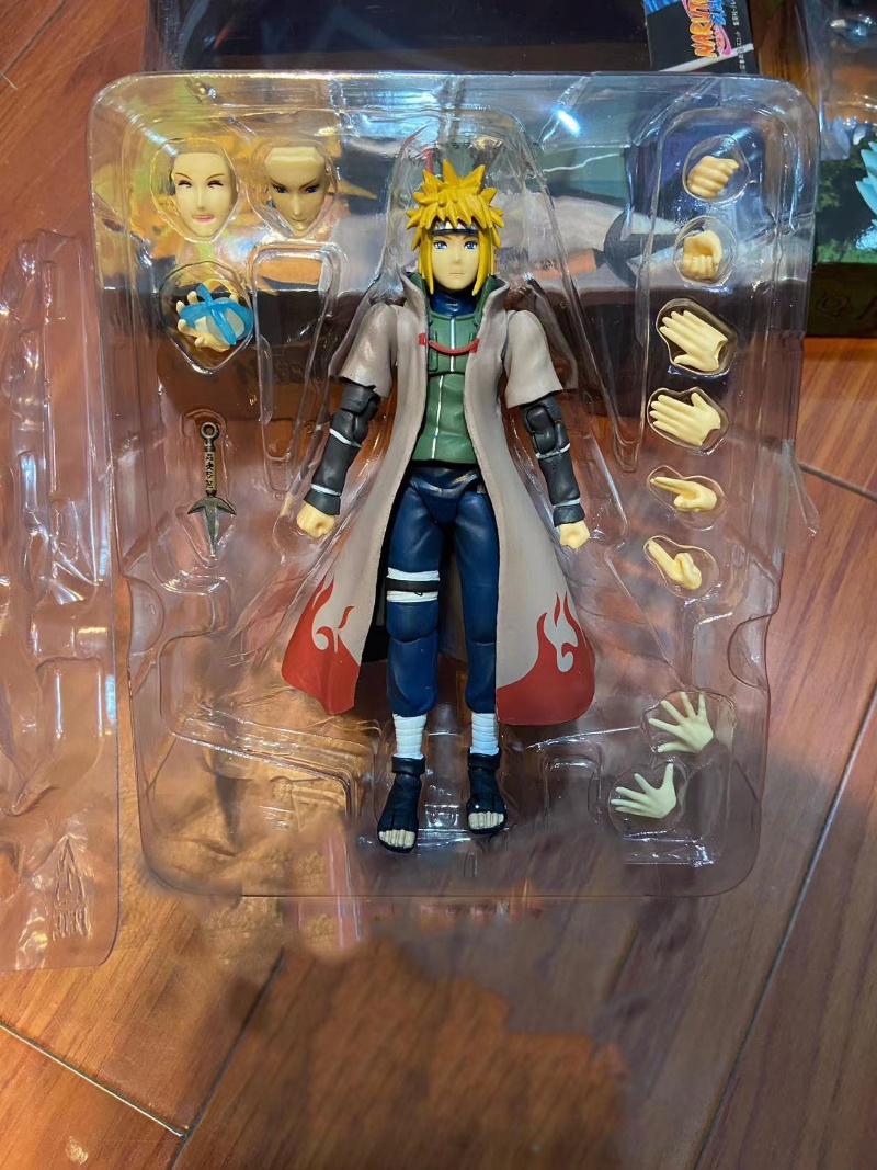 Naruto S.H.Figuarts SHF Namikaze Minato The Hero Of Sharingan Exclusive ...