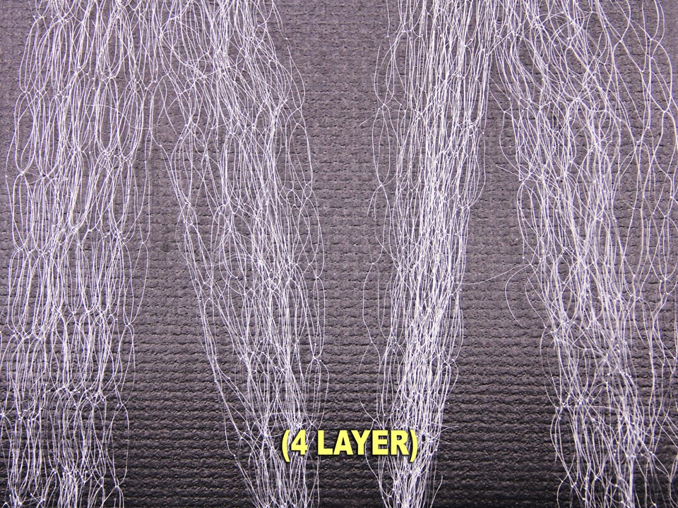 LIONS BOMB NET 1.5M-4 LAYER (Extra Layer) Bait Spring Umpan Ikan Jaring ...