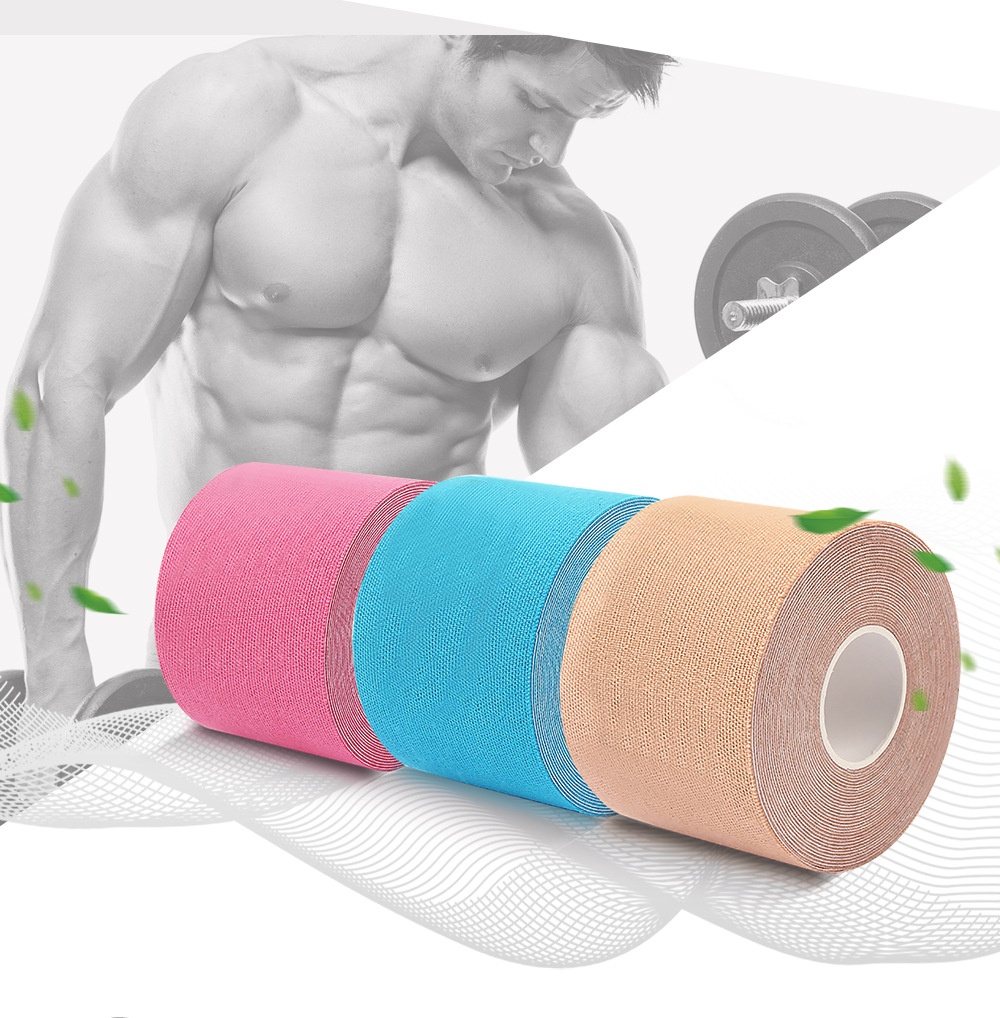 Sports Muscle tape Muscle Protective Gear Cotton Waterproof 5cm Muscle ...