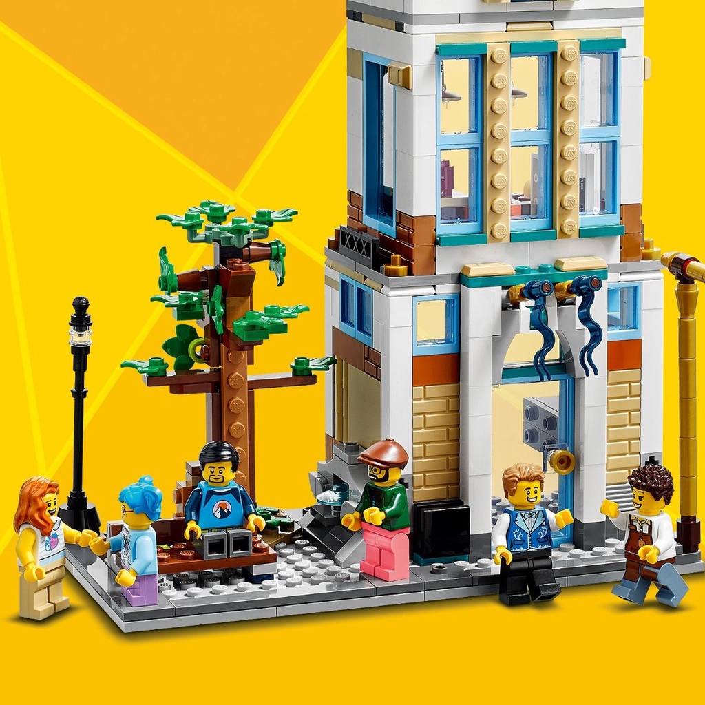 LEGO 31141 Creator Main Street Building Toy Set (1459 Pieces) | Shopee ...