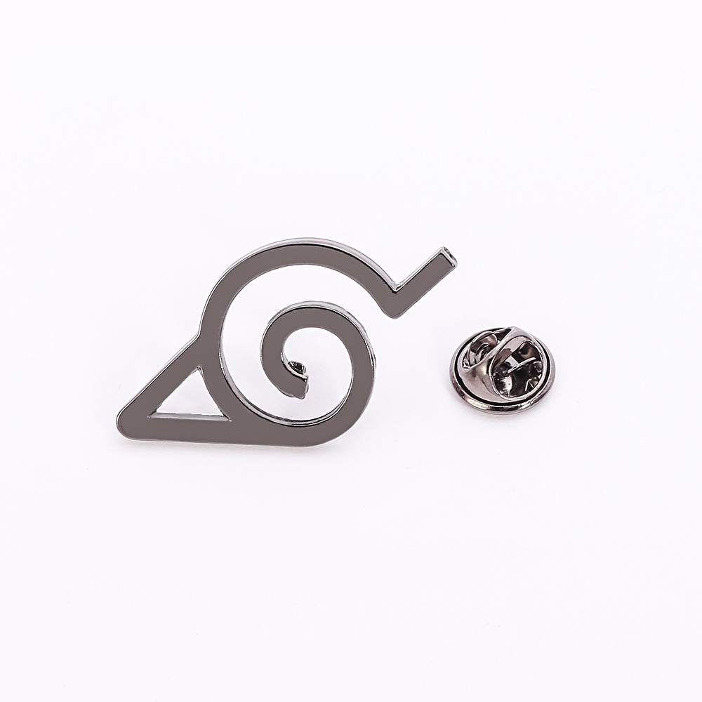 Naruto Enamel Pins Anime Brooch Akatsuki Konoha Village Ninja Uchiha ...