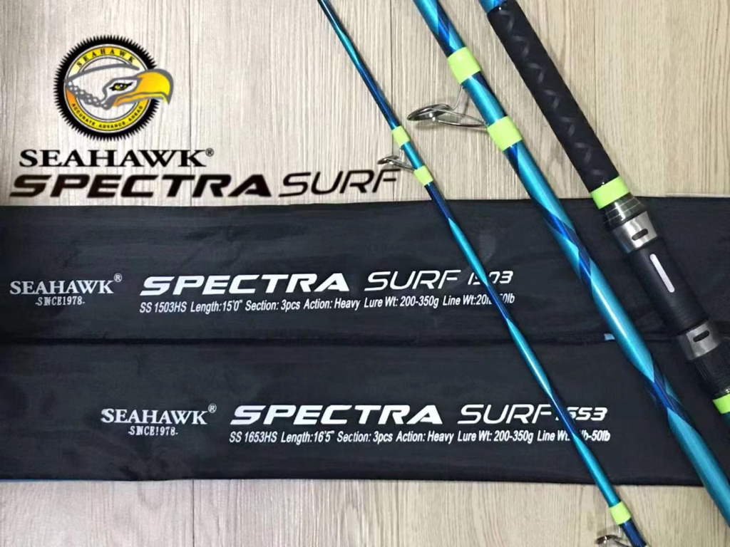 SEAHAWK SPECTRA SURF FISHING ROD | Shopee Malaysia