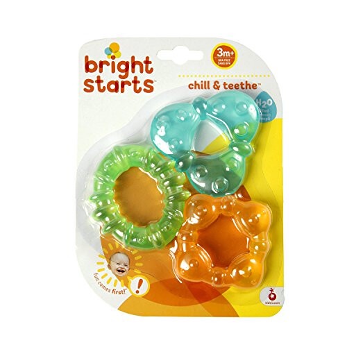 Original Bright Starts Chill & Teethe Water Cooling Teether Teething ...