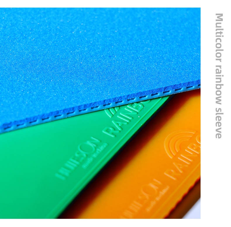 Huieson Colorful Rainbow Table Tennis Rubber Semi-Sticky Pimples In ...