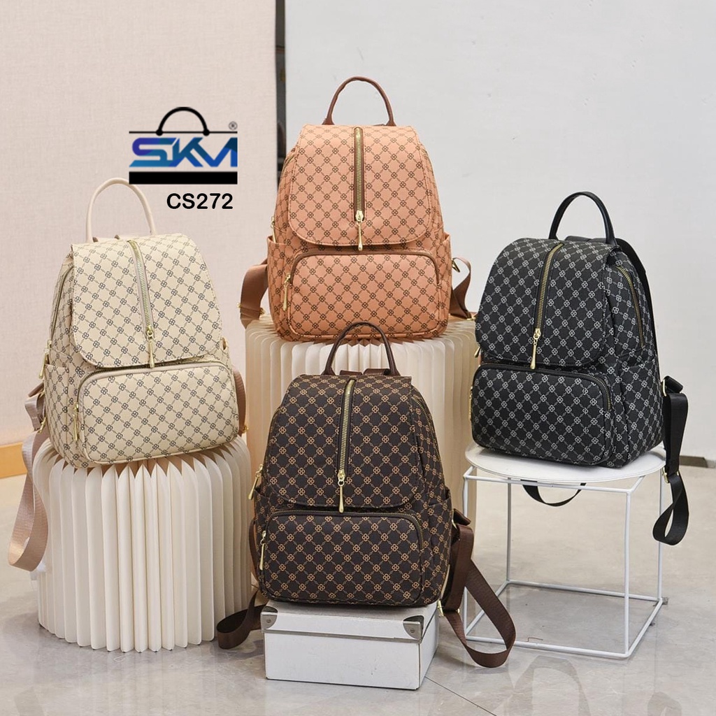SKM Women's Backpack High Quality Ladies Casual Bag Beg Wanita Murah ...