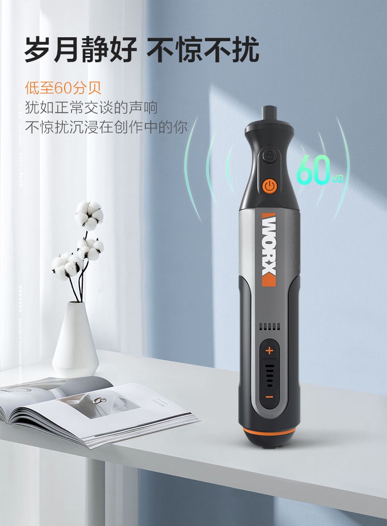 [Ready Stock] Worx 4V/8V Rotary Tool USB Charger WX106/WX750 Cordless ...