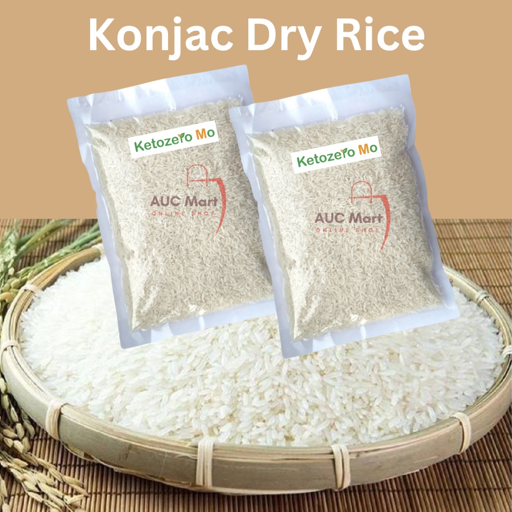 Ketozero Mo Konjac Dry Rice Low Carb Zero Fat Instant Shirataki Healthy ...