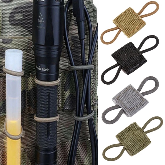 Outdoor Tactical Backpack Binding Buckle Bag Clip Rope Fixing Device ...
