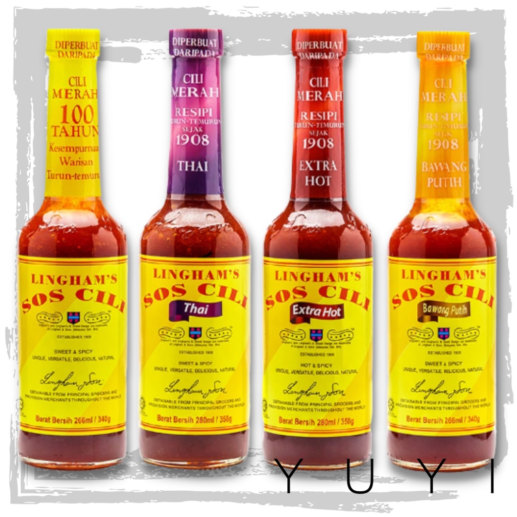 【Lingham's】Sos Cili - 266ml / 280ml | Shopee Malaysia