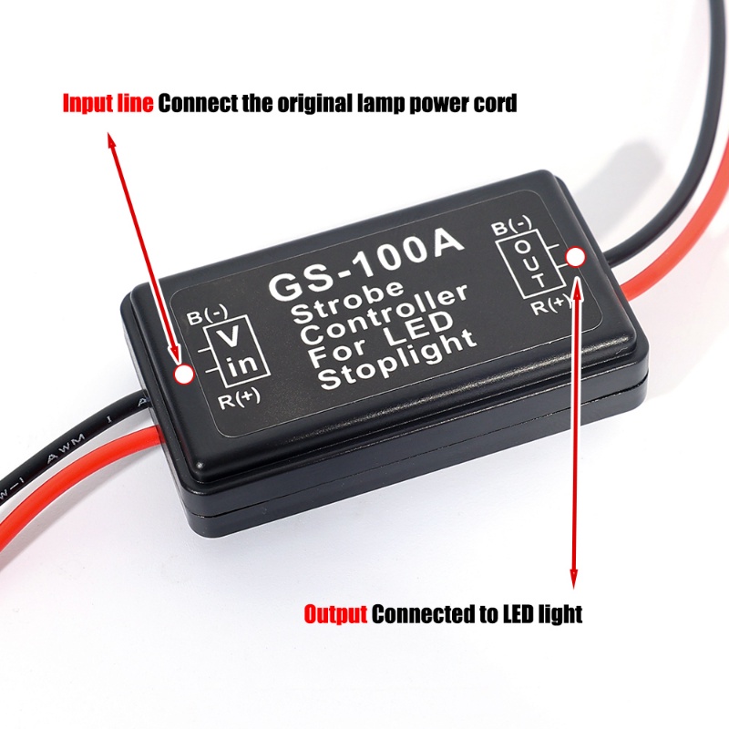 DC 12-24V 2A Car Headlight Controller / Tail Light Flash Controller ...