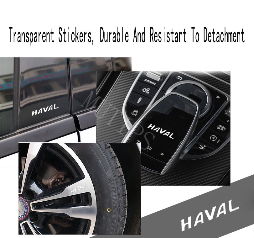 Haval Car Logo Metal Sticker 3D Creative Decoration Automobile Window ...