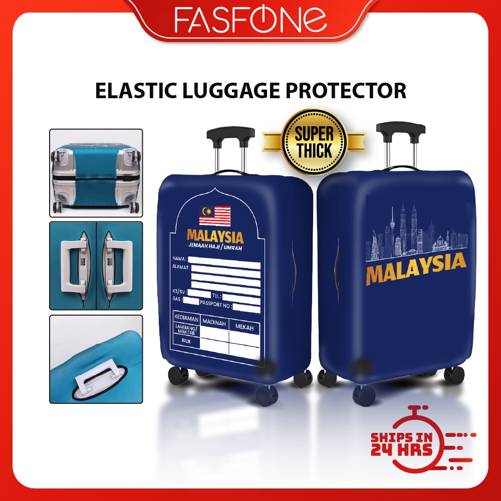 Sarung Bagasi Haji Umrah Luggage Beg Cover Mekah Sarung Anjal | Dust ...
