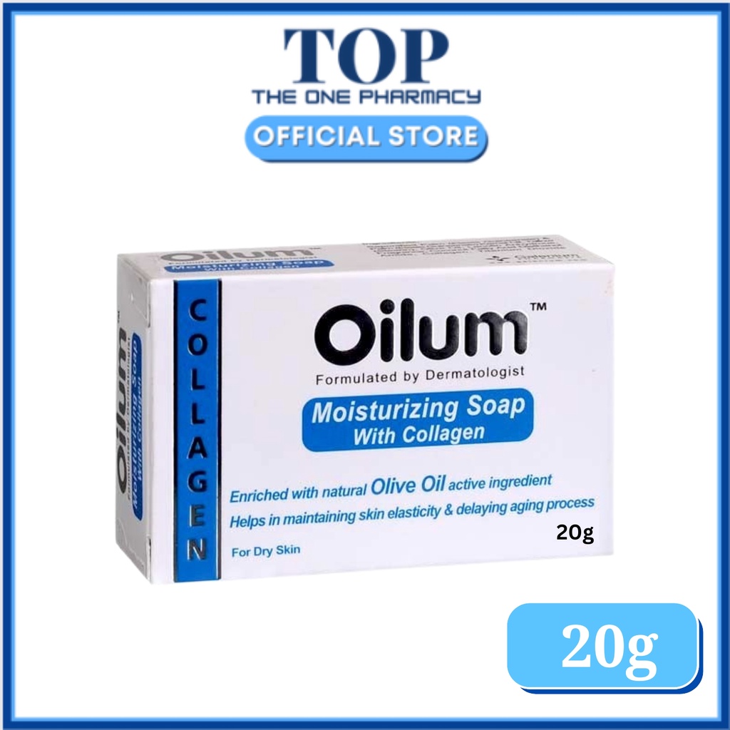 Oilum Moisturizing Soap with Collagen -20g | Shopee Malaysia