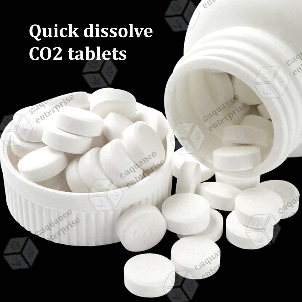 Ista Aquarium Water Plant CO2 Tablet - 100pc per bottle | aquarium co2 ...