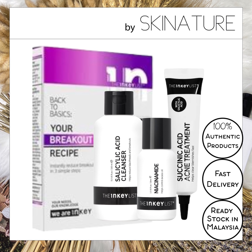 The Inkey List Back to Basics: Your Breakout Recipe (Set) | Shopee Malaysia