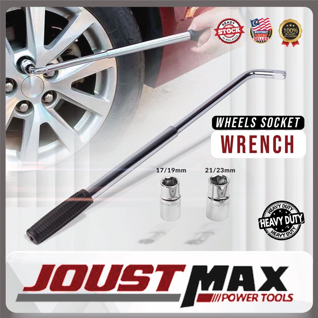WSW1348 HEAVY DUTY WHEEL SOCKET WRENCH L SHAPE OPENER EXTENDABLE ...