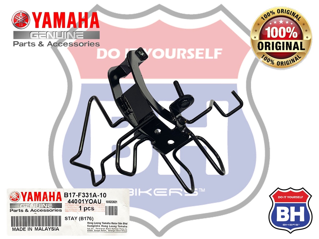 YAMAHA Y15 Y15ZR FRONT STAY INNER BRACKET / BESI DADA DEPAN BLACK 100% ...