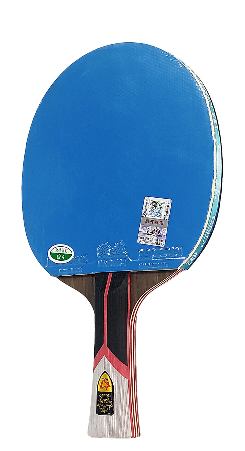 729 King 6/7 Star Table Tennis Racket Brand New Blue Rubber Sticky Ping ...