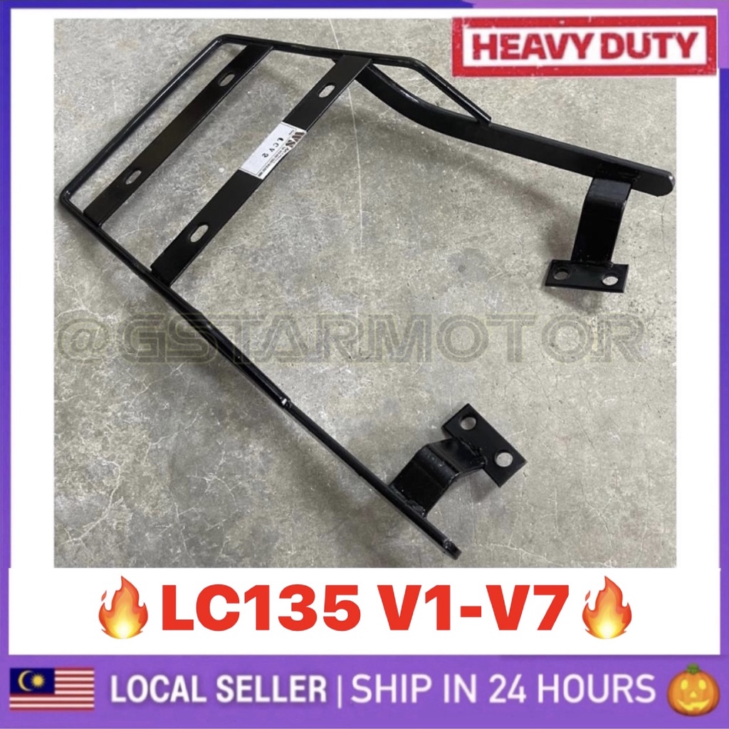 LC135 V1 V2 V3 V4 V5 V6 V7 ES 2013-2016 RACK KAKI MONORACK BOX CARRIER ...