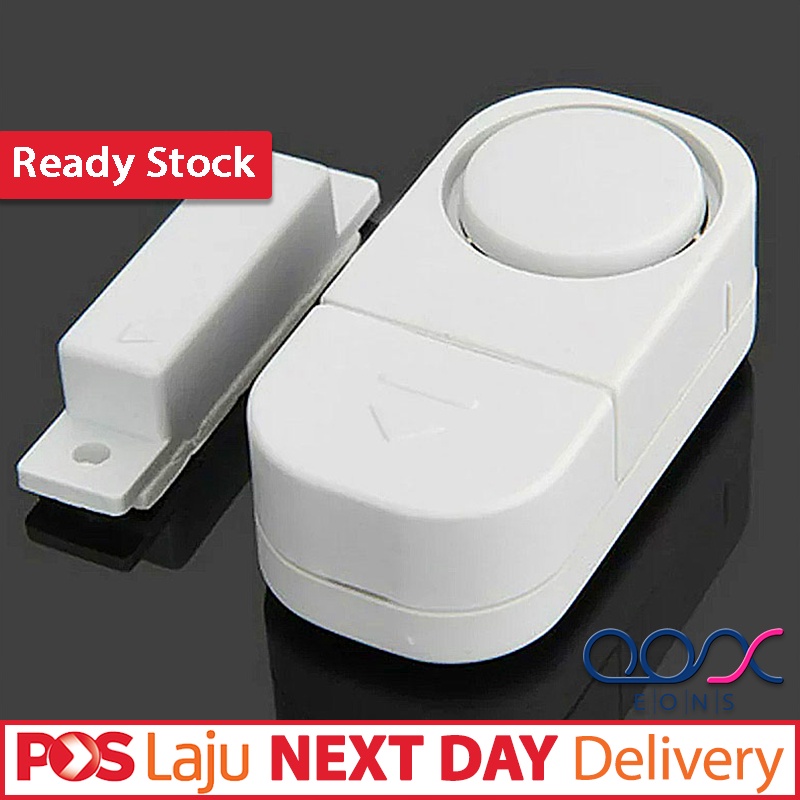 PREVENT INTRUSION 💖 Super Loud Wireless Window Door Entry Alarm Self ...