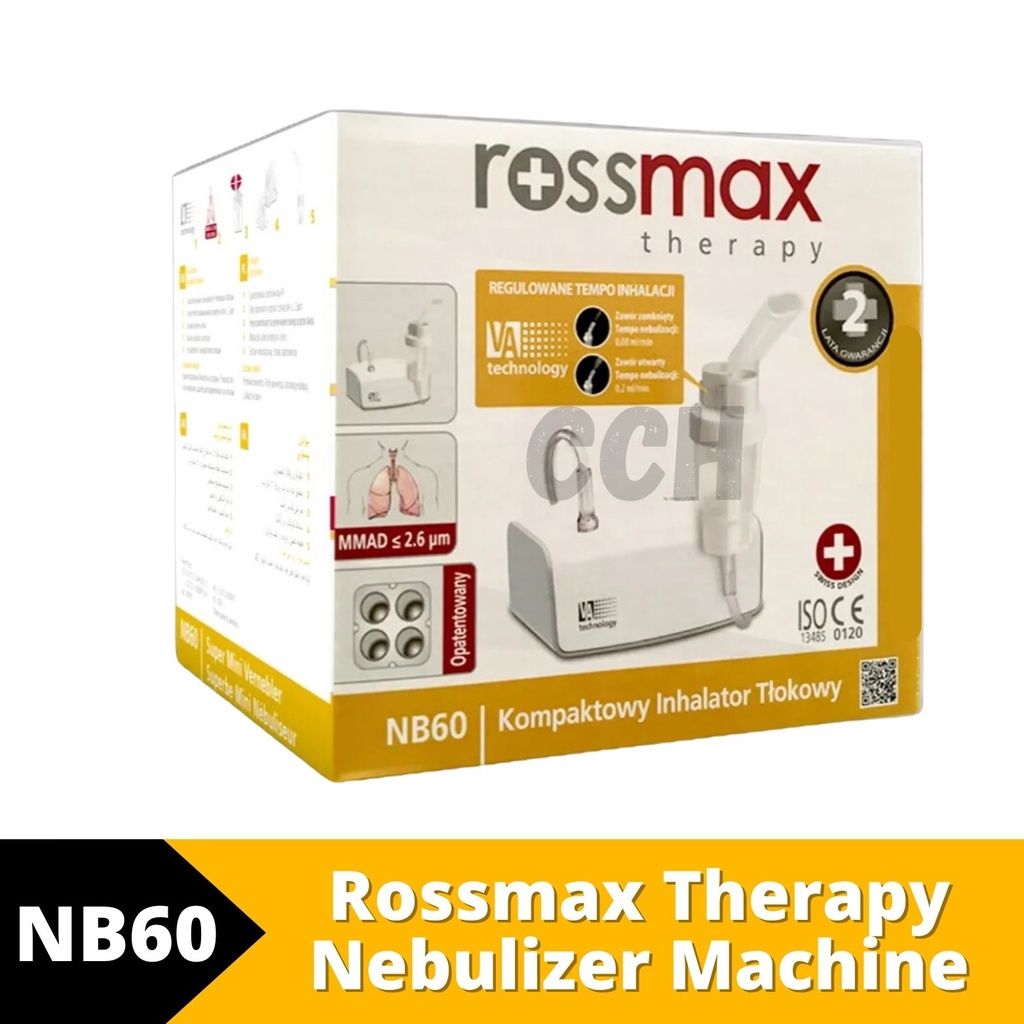 Rossmax Therapy Nebulizer Machine NB60 -1 unit | Shopee Malaysia