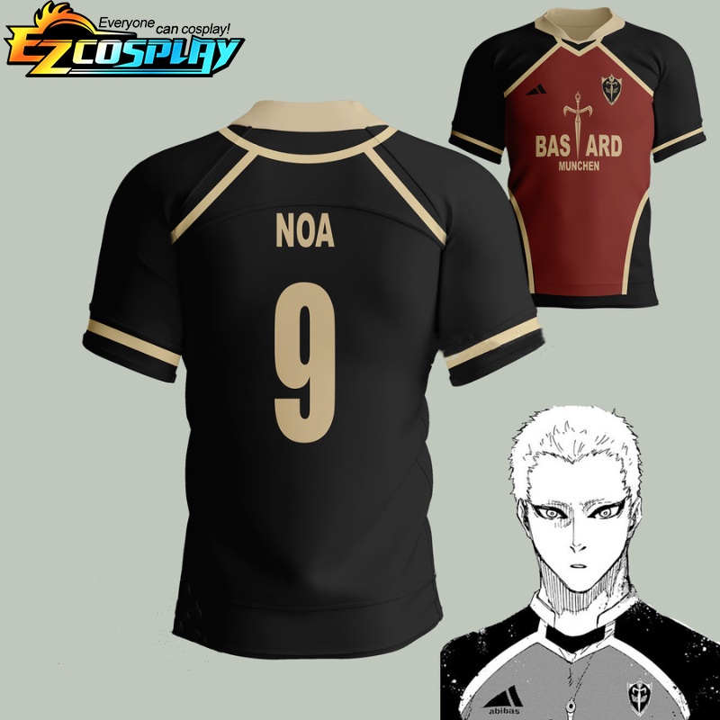 Jersey Anime Cosplay Blue Lock Kaiser Bastard Munchen Isagi Yoichi Men ...
